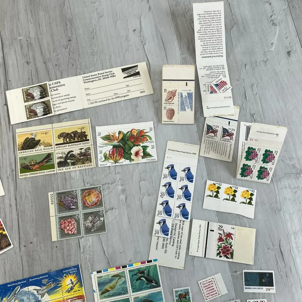 None and/or Unknown | Office | Vintage Postage Stamp Bundle Lot Mixed ...